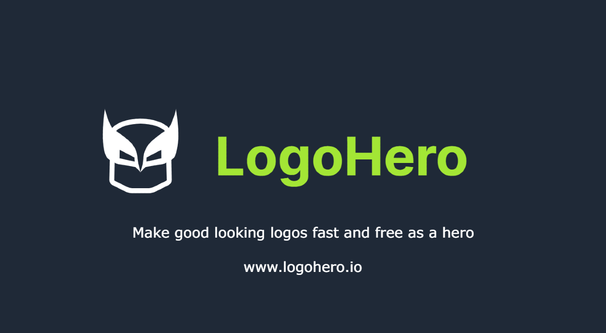 LogoHero | Make good looking logos fast and free as a hero